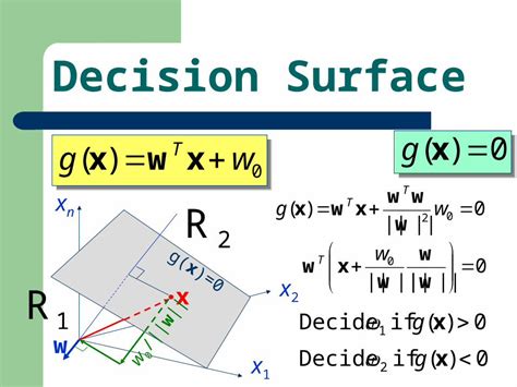 PPT Linear Discriminant Functions 主講人虞台文 Contents Introduction Linear Discriminant Functions