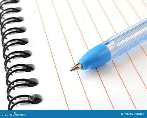 Pen And Notepad Stock Photo Image Of Babe Business 4213872