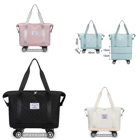 Happy Аяллын сунадаг дугуйтай цүнх 💜🖤 🔥Дугуйтай цүнх🔥 1 ширхэг цүнх 3 сунаж том болдог 💰Үнэ