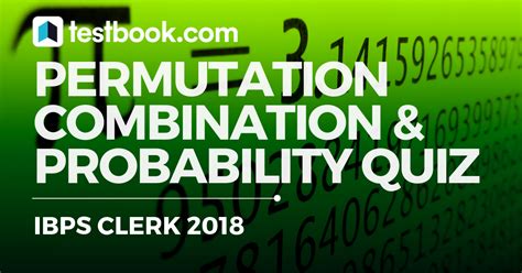 Permutation Combination And Probability Quiz For IBPS Clerk