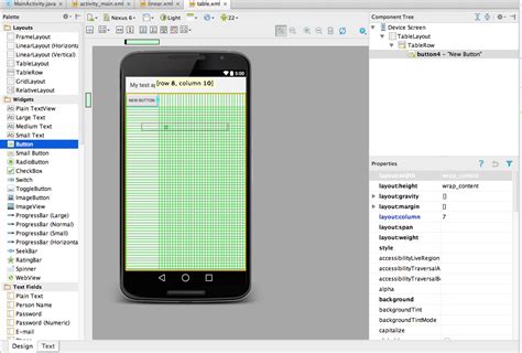 Qué tipos de layouts existen en Android Studio