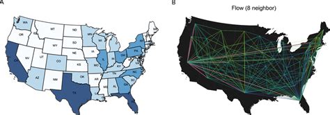 Geographical Representation Of Class Map And Spatial Weight Matrixa