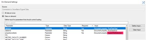 Is There A Way To Take Use User Input And Then Run The Sql Query Spotfire Spotfire Community