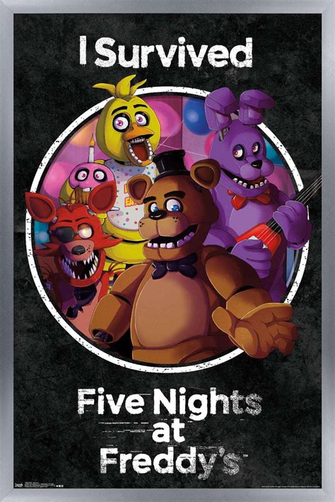 Five Nights At Freddys Survived Wall Poster 14725 X 22375