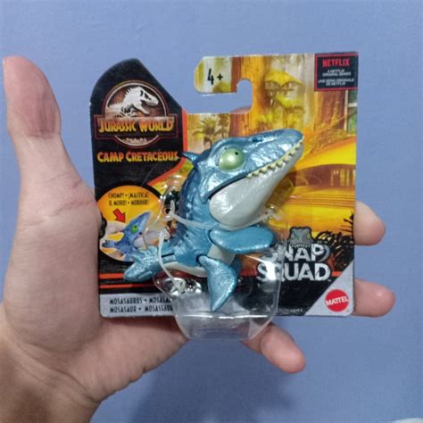 Jual Flash Sale Snap Squad Jurassic World Mosasaurus Camp Cretaceous