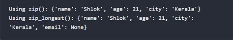 How To Convert Two Lists Into A Dictionary In Python