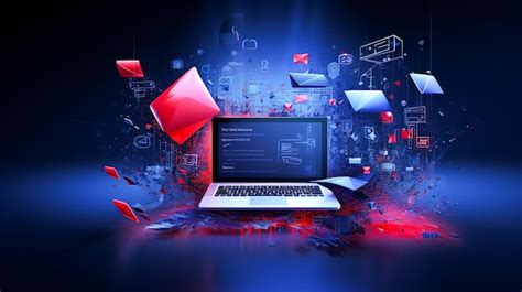 Premium Ai Image Flat Design Content Management System Illustration