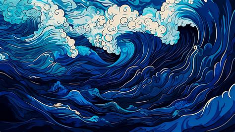 Wave Wallpapers 4k Hd Wave Backgrounds On Wallpaperbat