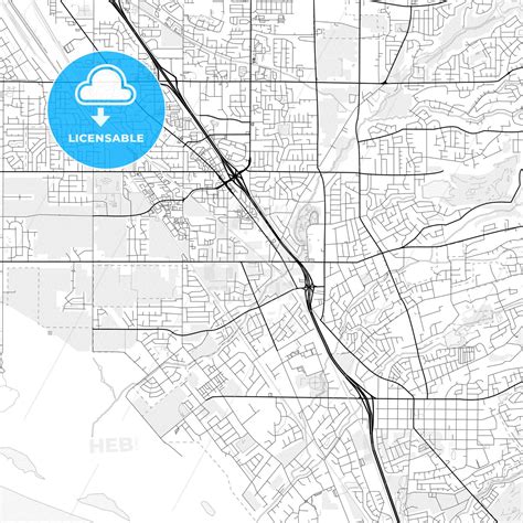 Vector Pdf Map Of Layton Utah United States Hebstreits