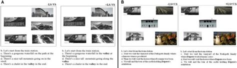Example Of The Experimental Stimuli In LSVS And LSVS A And LS VS Download Scientific