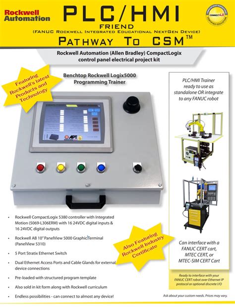 PLC HMI Trainer X Cal