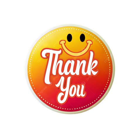 이모티콘이 포함된 서클 감사 스티커 감사합니다 스티커 감사합니다 감사해요 Png 일러스트 및 이미지 에 대한 무료 다운로드 Pngtree