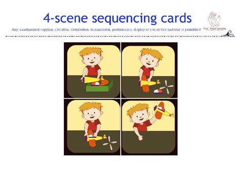 Scene Sequencing Cards Worksheet Interactive Story Order Activity Set 2