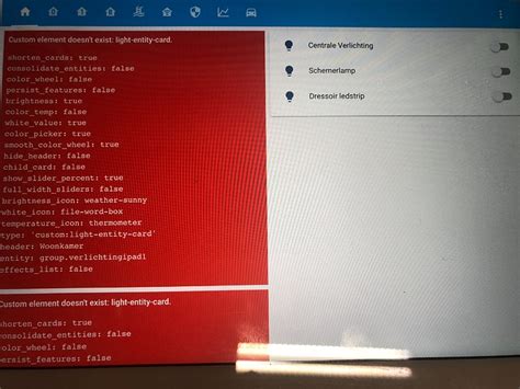 stuck on custom element doesn t exist need help frontend home assistant community
