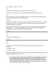 Estimating Binomial Probabilities Using The Normal Distribution Course Hero