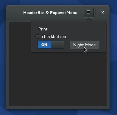 Gtk Properly Structure And Highlight A GtkPopoverMenu Using PyGObject