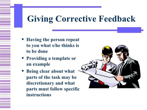 Corrective Feedback