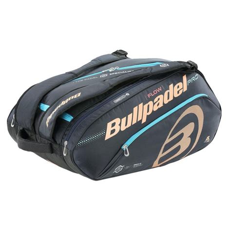 Bullpadel Flow Bpp 22006 Sac De Padel Noir Padel Zone Zona De Padel