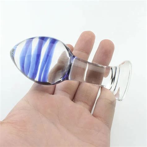 Blue Swirl Butt Plug Etsy