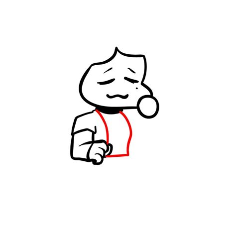 How To Draw Sunday FNF Sketchok Easy Drawing Guides