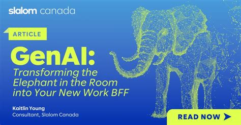 Sami Ben Gdara On Linkedin Slalomcanada Genai Businesstransformation Artificialintelligence Ai