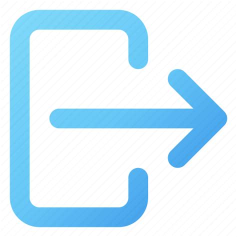 Log Out Exit Logout Sign Door Close Icon Download On Iconfinder