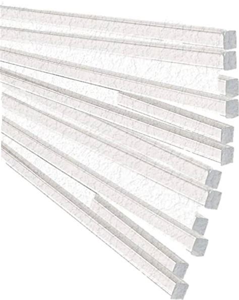Amazevmprop Acrylic Clear Uv Resistant Plexiglass Rod Thickness Length Square 12 30 Cm Acrylic