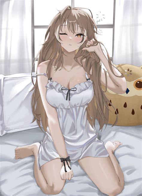 Nanashi Mumei And Hootsie Hololive And More Drawn By Yobi Ybpac