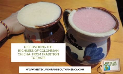 Discovering The Richness Of Colombian Chicha From Tradition To Taste
