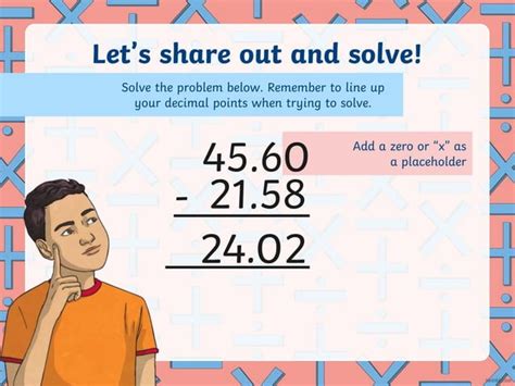 Adding Subtracting Multiplying And Dividing Decimals Powerpoint Pptx