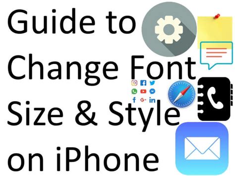 How To Change Font Style On IPhone Notes Mail Safari