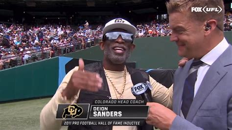 Im Loving It Deion Sanders Says As Nfl Legend Praises The Rocks Ufl