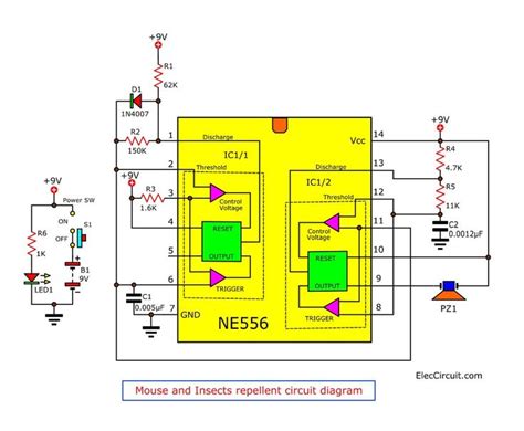 556 Timer Circuit Diagram