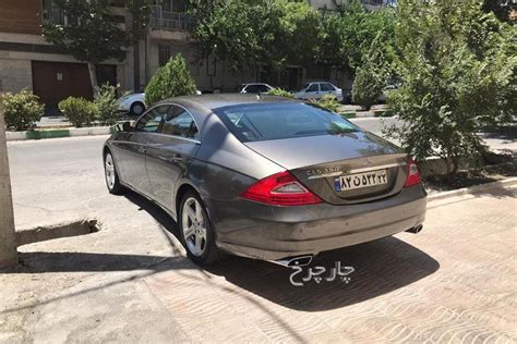 بنز کلاس Cls کارکرد ۱۸۵ هزار کیلومتر بدنه بدون رنگ اتوماتیک فول بدون