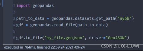 Python包介绍：geopandas（初识） Csdn博客
