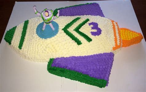 Buzz Lightyear Rocket Cake