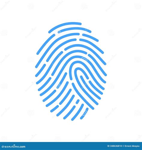 Fingerprint Biometric Pattern Finger Print For Personal Identification