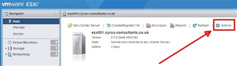 How To Enable Ssh Remote Access On A Vmware Vsphere Hypervisor 65