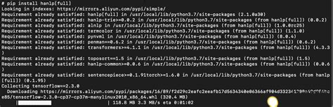 Python安装hanlp时使用国内镜像加速37 保持学习，技术改变生活