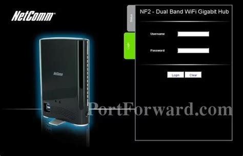 Simple Netcomm NF Router Port Forwarding Instructions