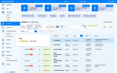 Using Tags Ignition Business Management For Service Pros
