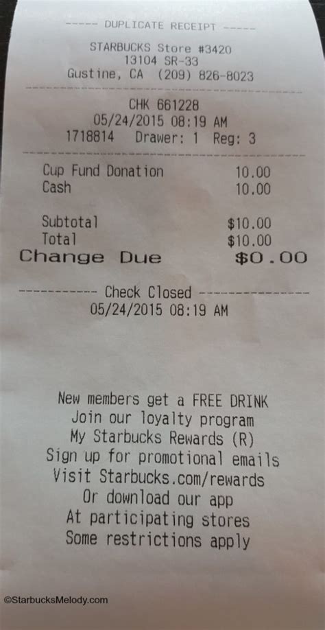 How To Print A Starbucks Receipt At Kristina Hertz Blog