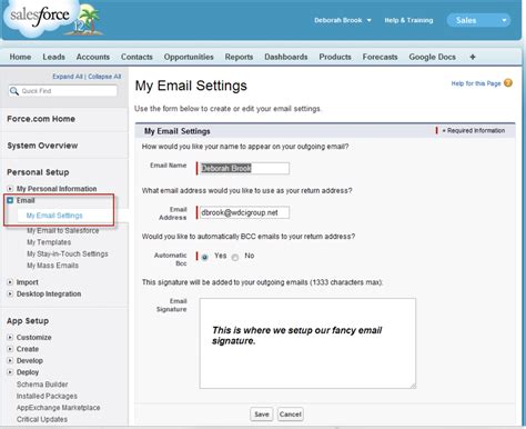 Bulk Upload Users HTML Email Signatures In Salesforce M Labs
