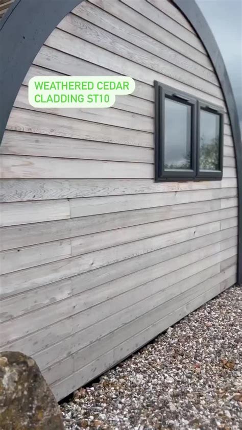 Weathered Western Red Cedar Cladding Vs New Cedar Cladding Which One