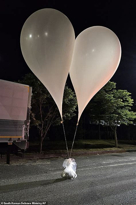 Kim Jong Un Drops Hundreds Of Balloons Filled With Faeces And Trash Onto South Korea In