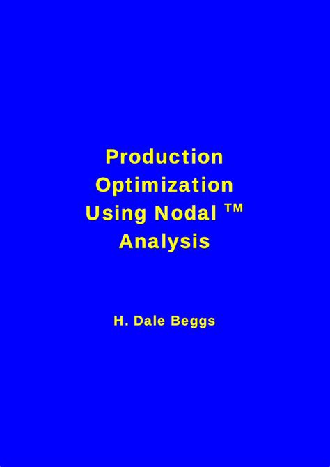 Pdf Production Optimization Using Nodal Analysis 2nd Edition Dokumentips
