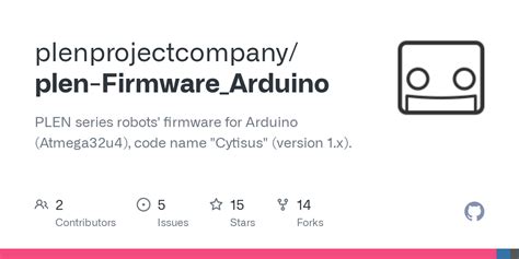 Github Plenprojectcompany Plen Firmware Arduino Plen Series Robots Firmware For Arduino