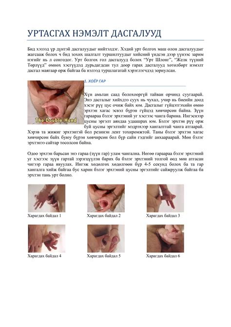 Бэлэг эрхтэн томруулах дасгалууд Pdf