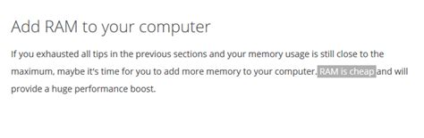Found On Firefox Page On Minimizing Ram Usage You Wish Mozilla R