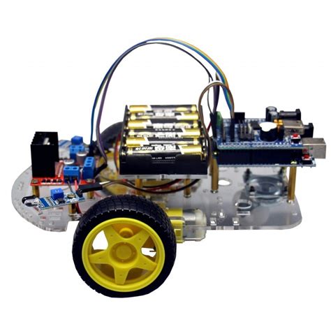 Robô Detector de Obstáculos por IR c Arduino UNO R3 C9876 Portugal